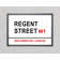 Bright Star Regent Street Signs - Single Picture Frame Typography on ...