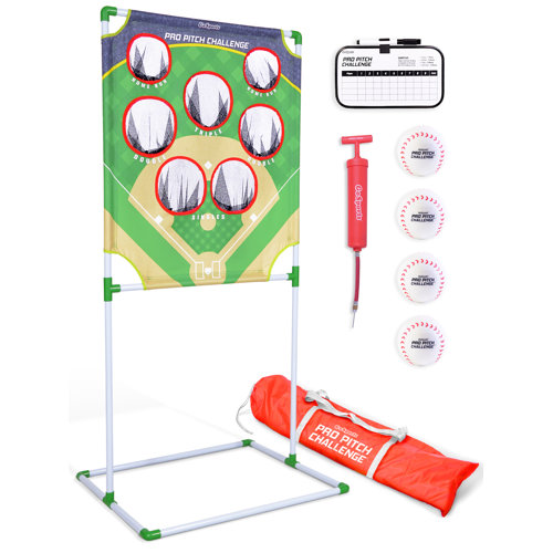 GoSports Pro Pitch Challenge Baseball Toss Game Set Goal & Reviews ...
