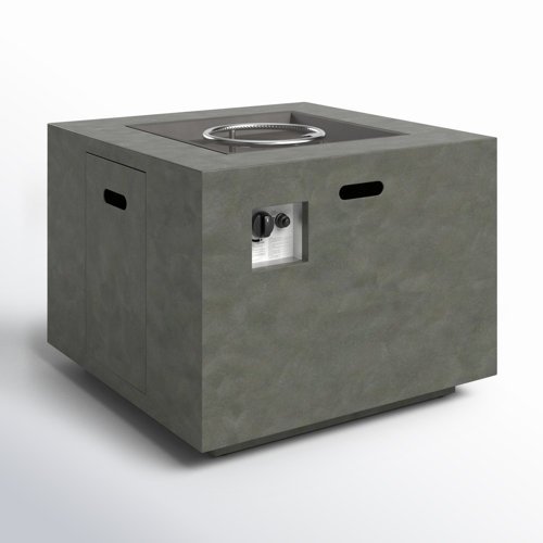 Alsacia Square Fire Pit Table & Reviews | Birch Lane