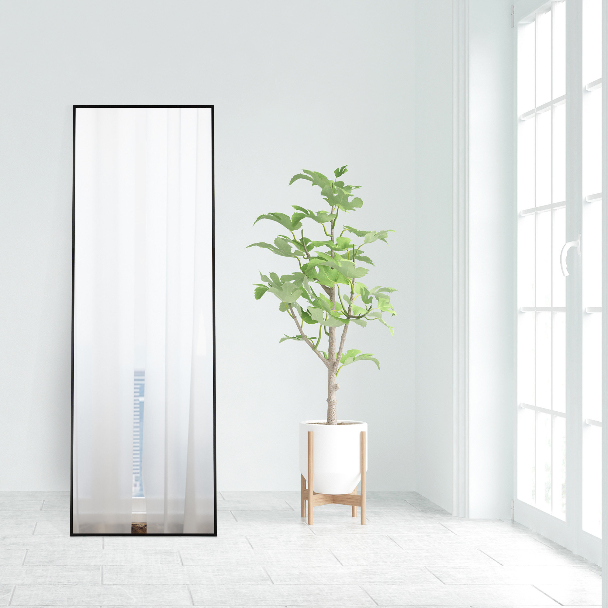 Latitude Run® Modern Full Length Vanity Mirror | Wayfair