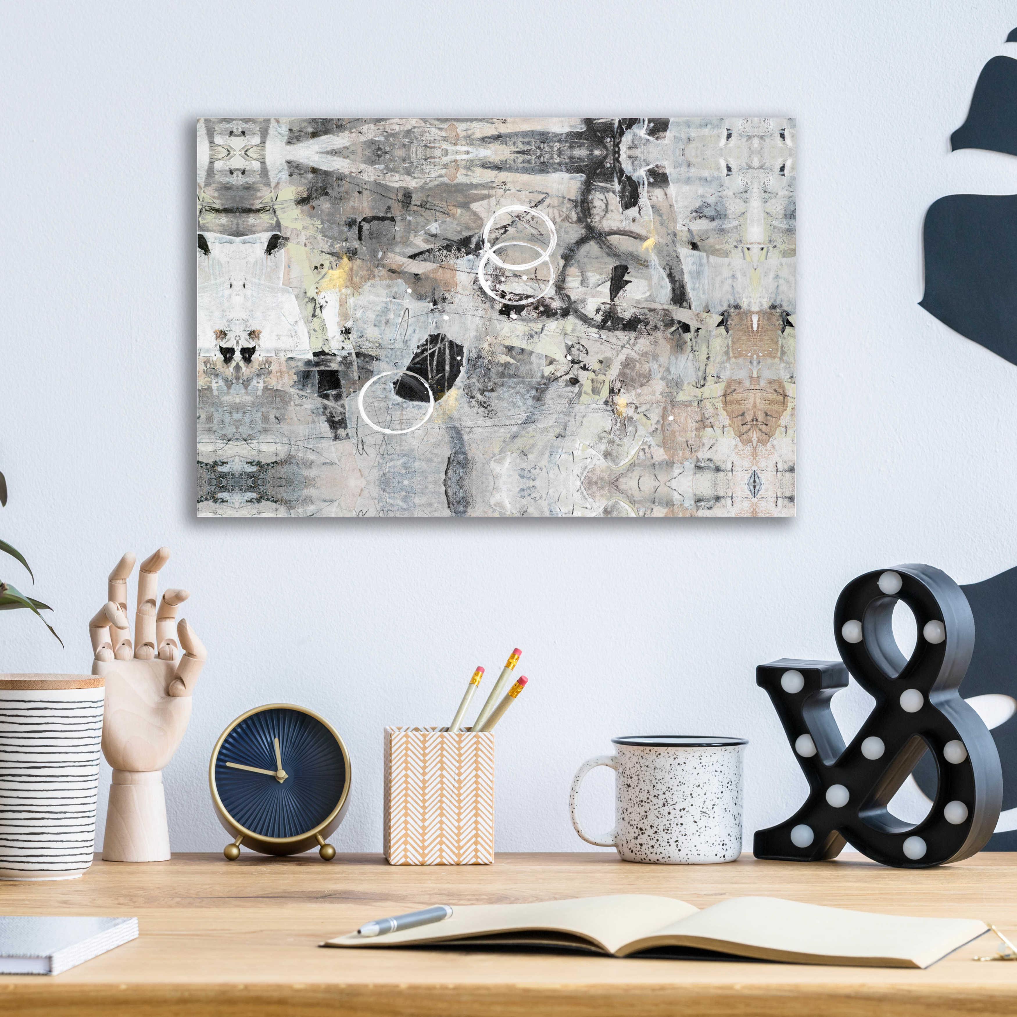 17 Stories " Epic Art 'Fraction Of Time II' By Tim O'Toole, Acrylic ...