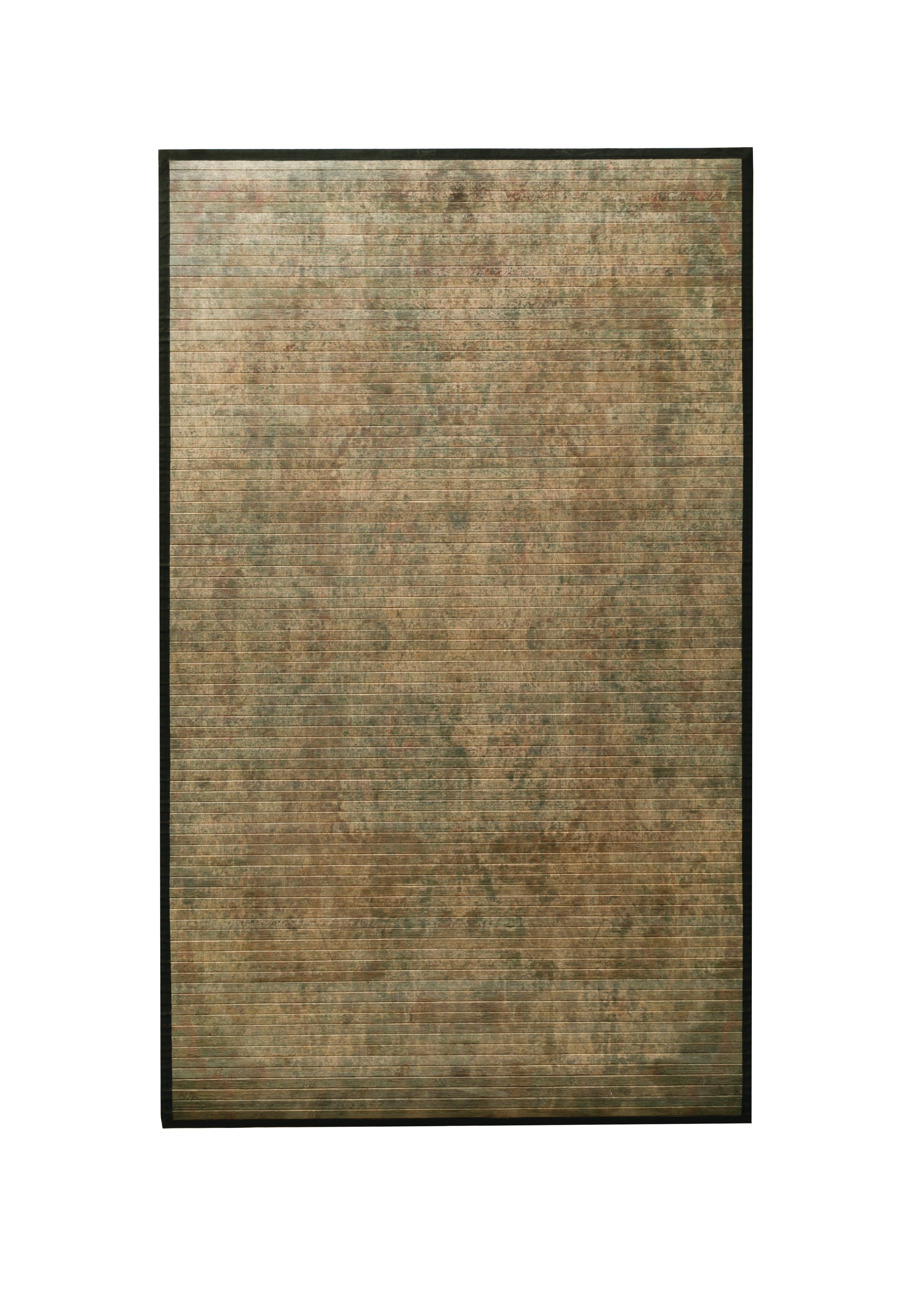 17 Stories Synthetic Green/Gold Rug | Wayfair