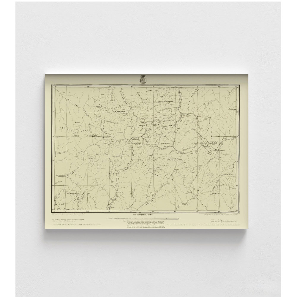 WeFrameArt Framed Colorado Wall Art, Geography Wall Art, Colorado Map ...