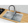Belfry Kitchen Murphy Double Bowl Inset Kitchen Sink | Wayfair.co.uk