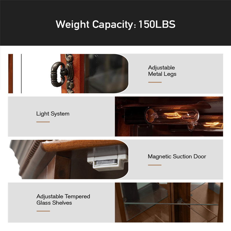 Red Barrel Studio® Monsour Dining Cabinet | Wayfair