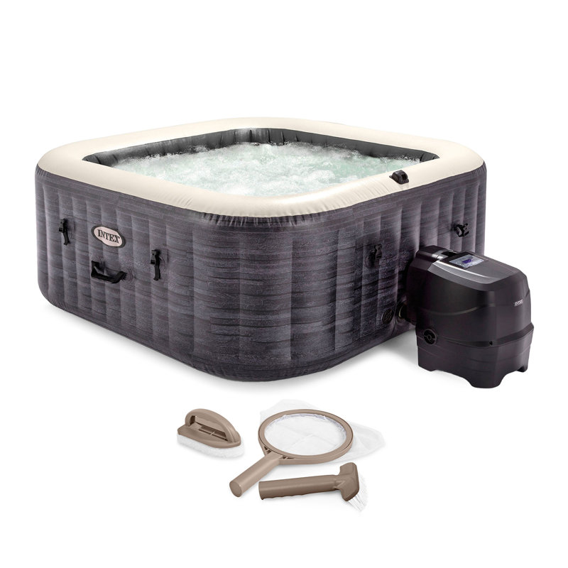 Intex 4 - Person 140 - Jet Inflatable Hot Tub & Reviews | Wayfair
