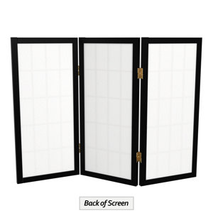 Mistana™ Alex 26.5"H Short Folding Screen & Reviews | Wayfair