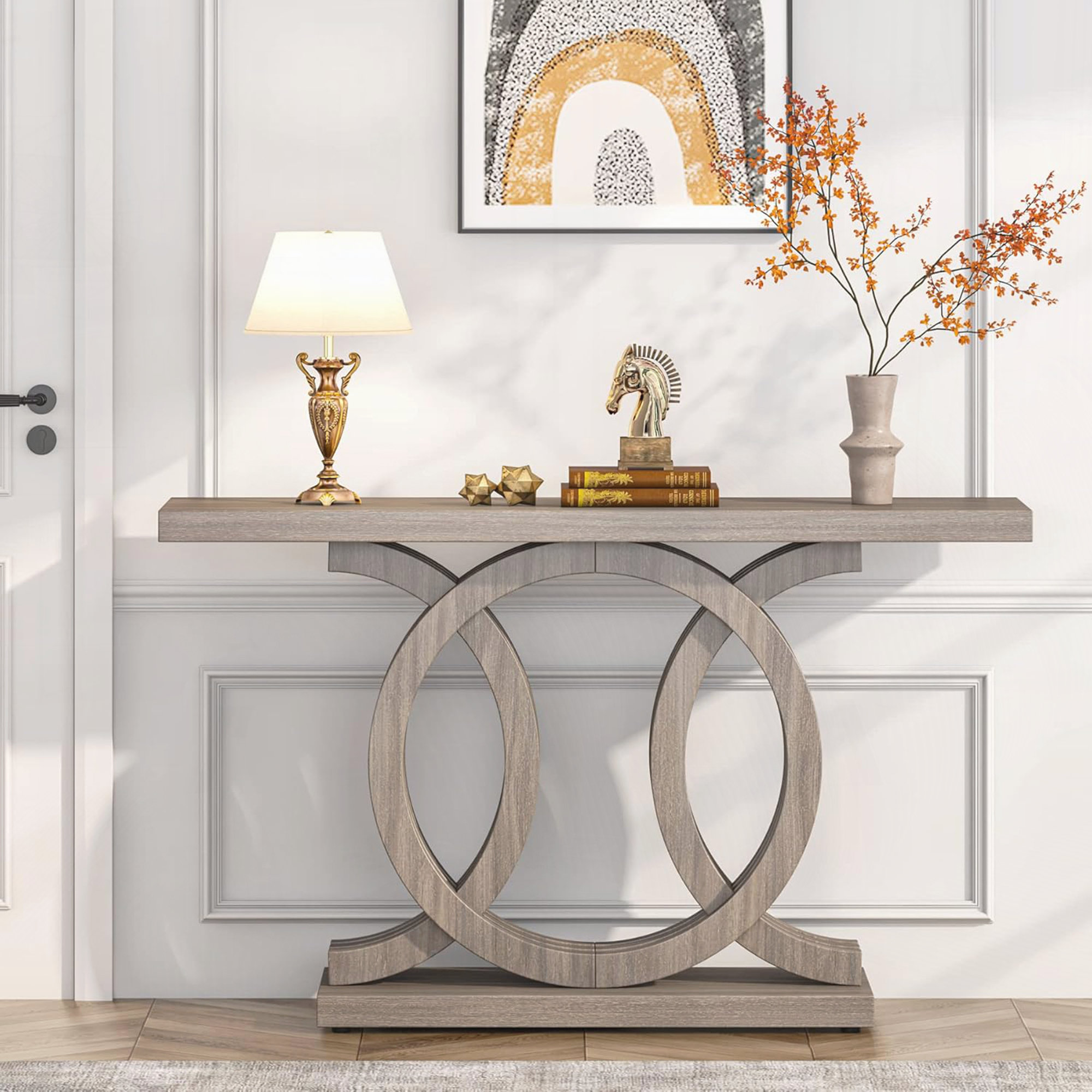 Latitude Run® Console moderne pour couloir, salon ou vestibule ...