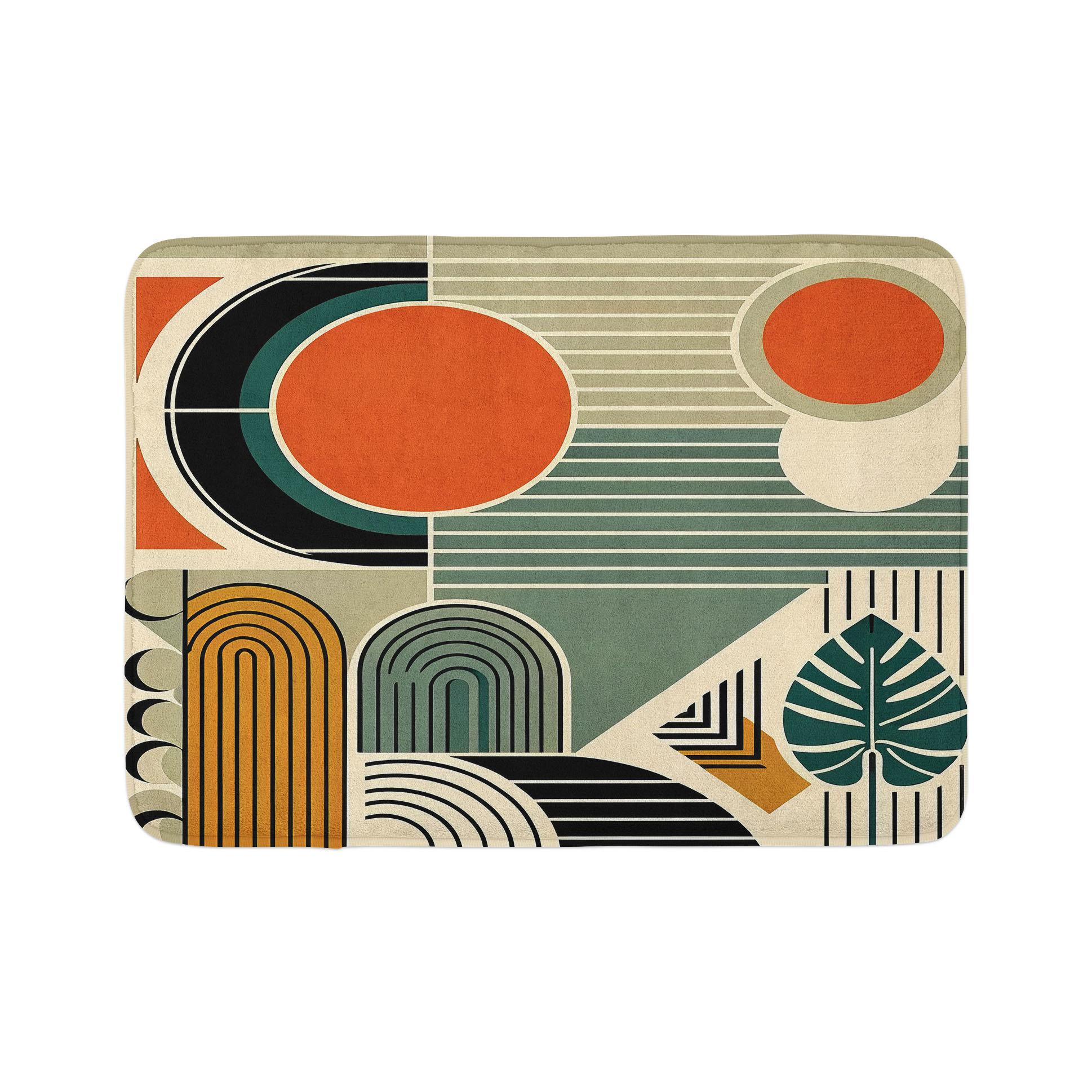 Ebern Designs Kearston Abstract Bath Mat | Wayfair