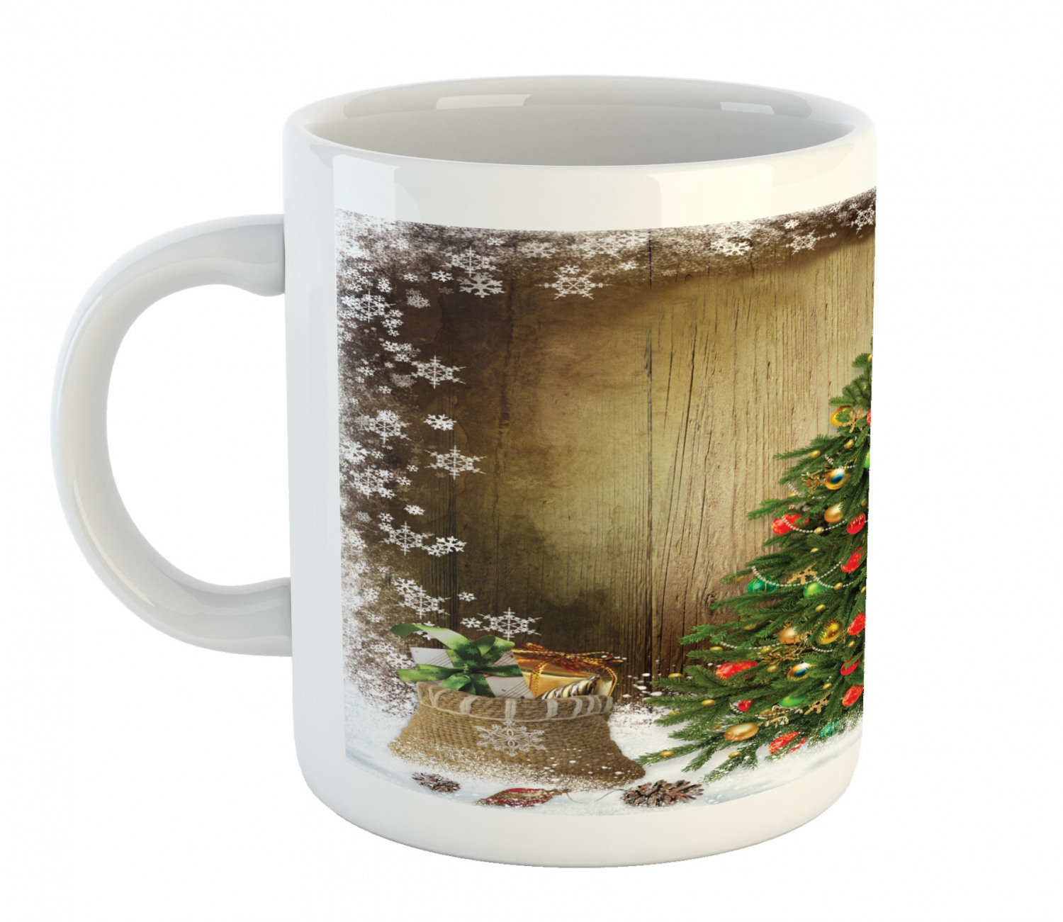 East Urban Home Pine Tree Coffee Mug | Wayfair