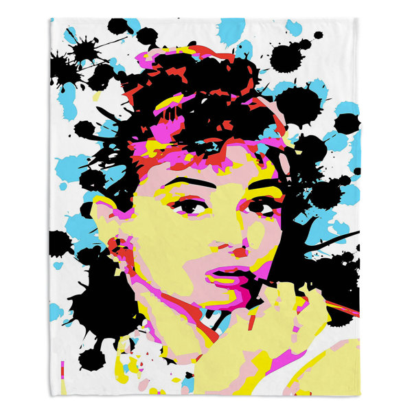 DiaNocheDesigns Jeté hepburn audrey- Wayfair Canada