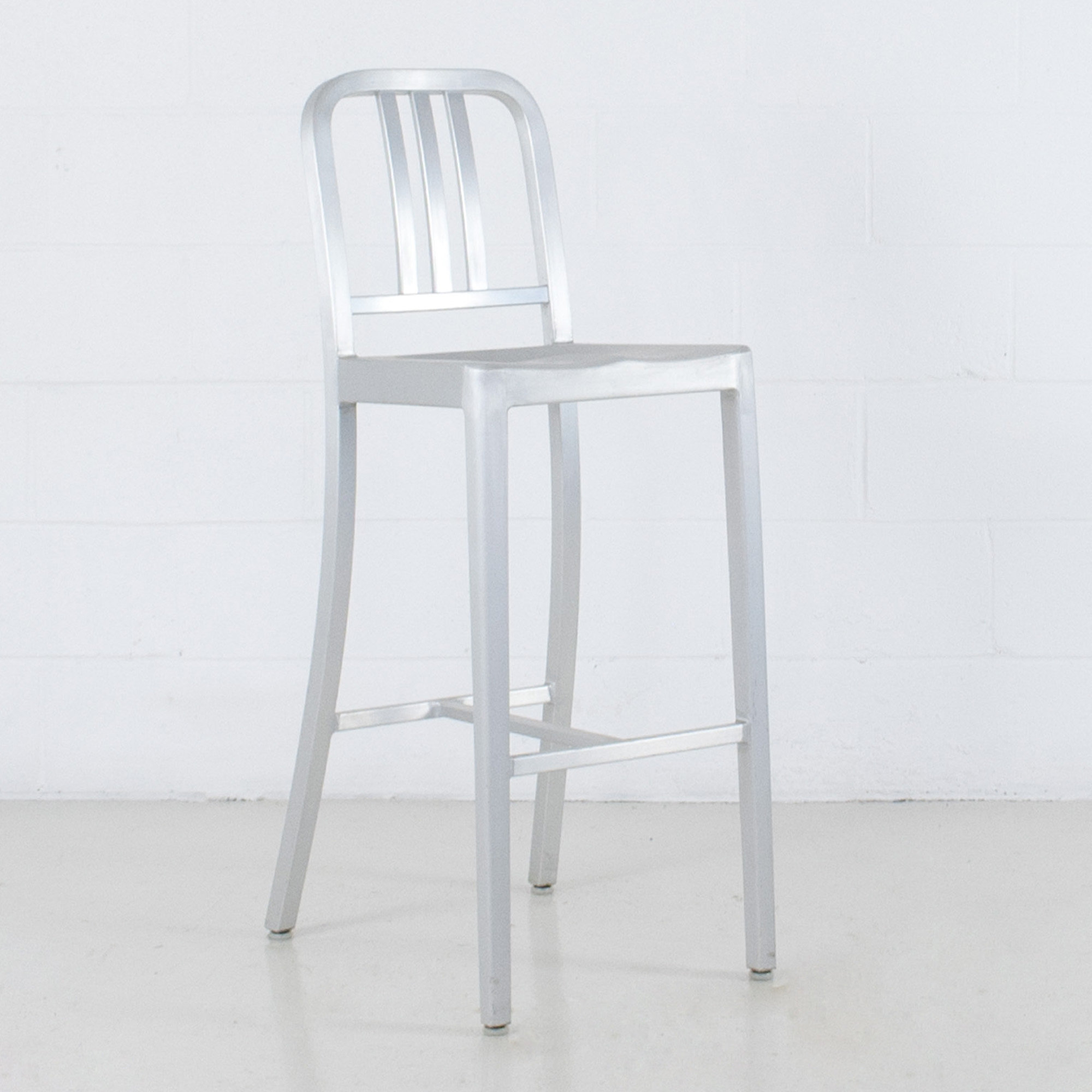 Ebern Designs Alhakim Aluminum Bar & Counter Stool | Wayfair
