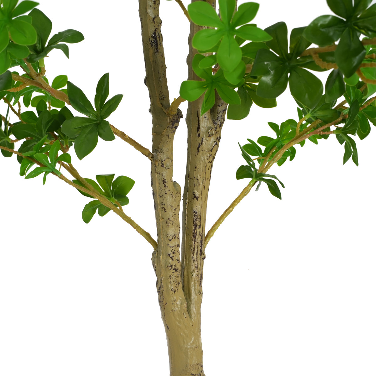 Primrue Zara 76" Artificial Enkianthus Tree With Pot & Adjustable ...