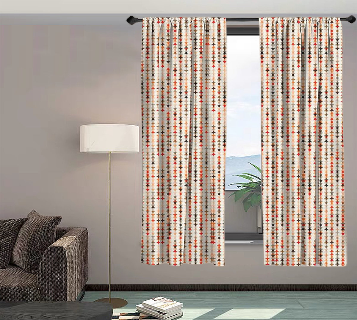East Urban Home Microfiber Curtain | Wayfair