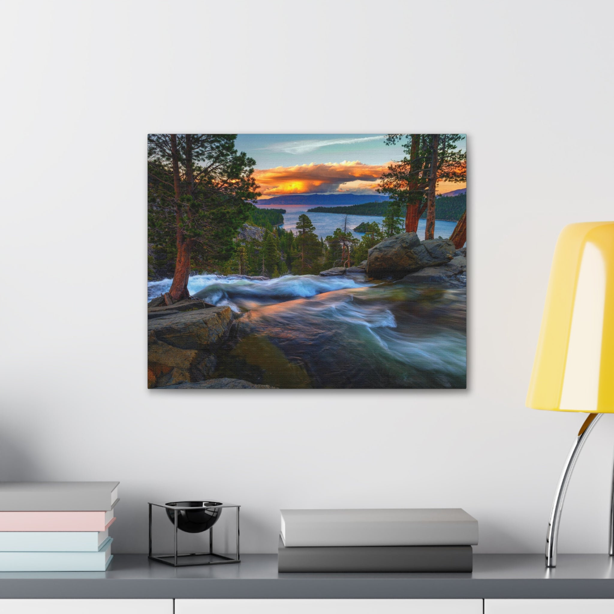 Millwood Pines Water Rushing Lake Sunset Nature Wilderness Photography ...
