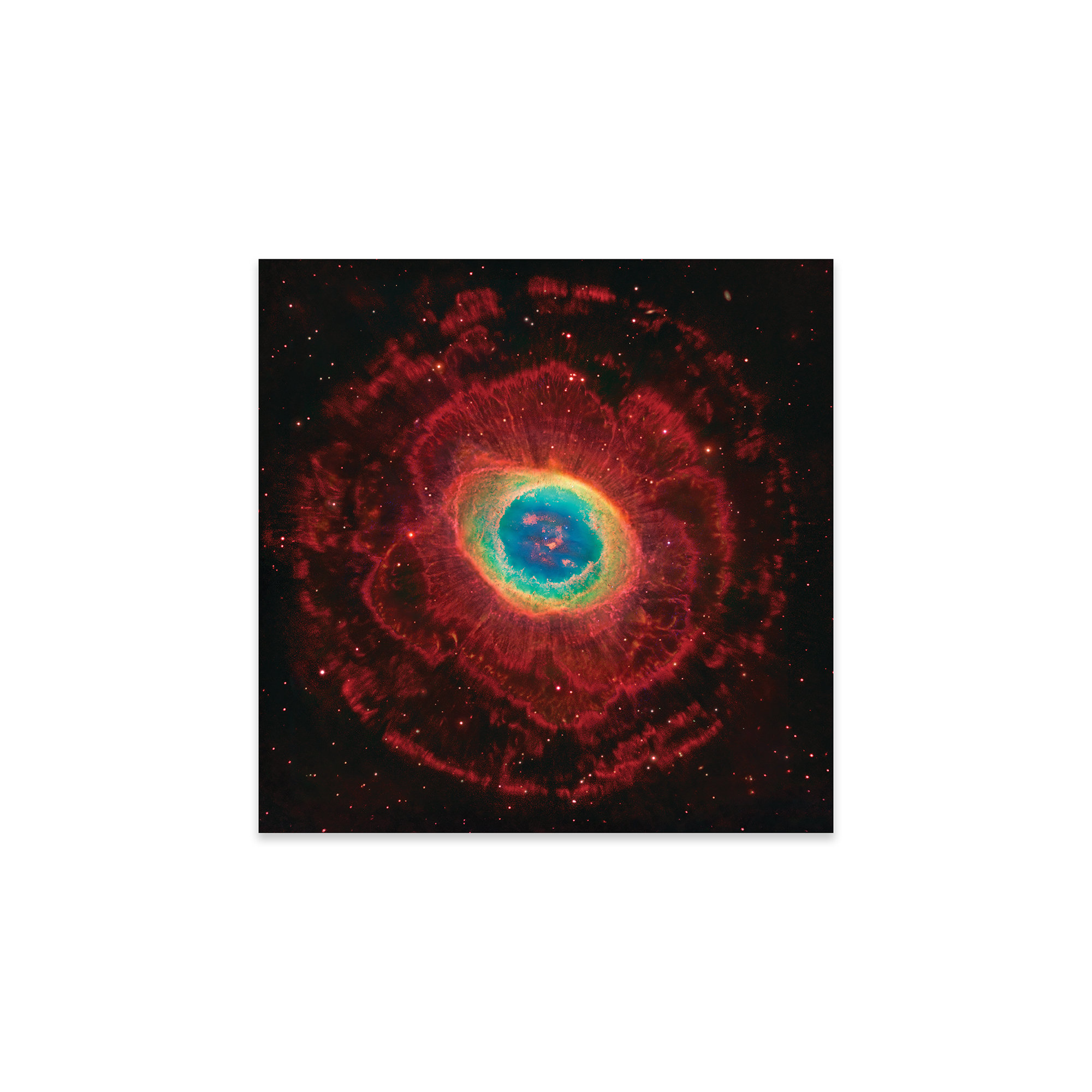 Latitude Run® Hardit M57, The Ring Nebula (NGC 6720) On Plastic/Acrylic ...