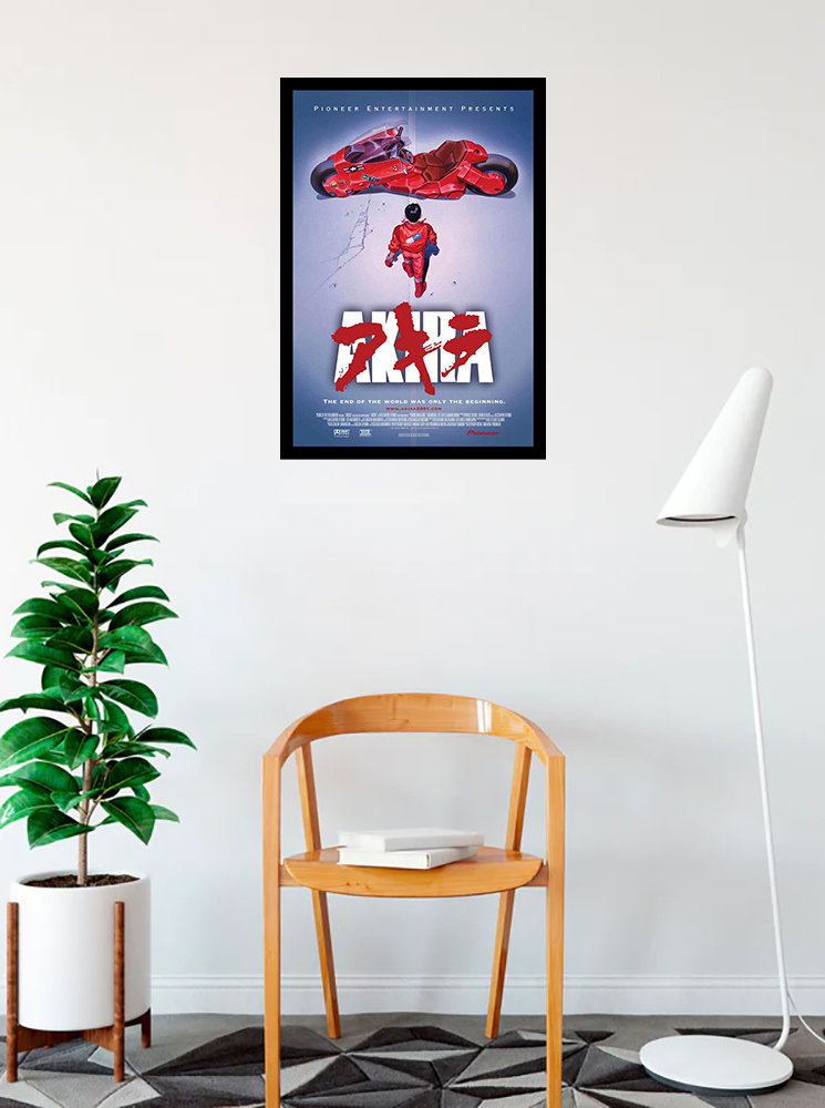 Buy Art For Less Akira Anime Poster Paper Print Framed On Sturdy ...
