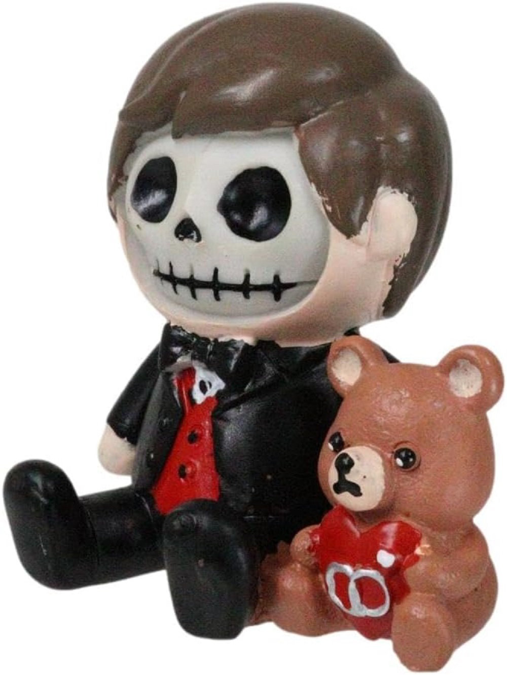 Trinx Mr Furrybones Vampire With Voodoo Bear Teddy Skeleton Furry Bones ...