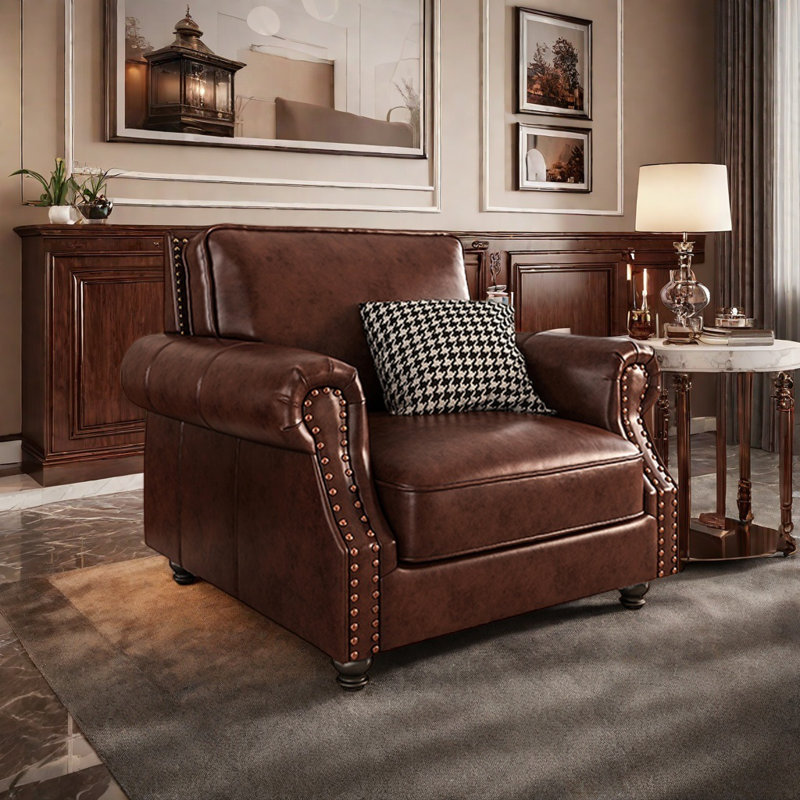 Merting American Retro Style Sofa | Wayfair