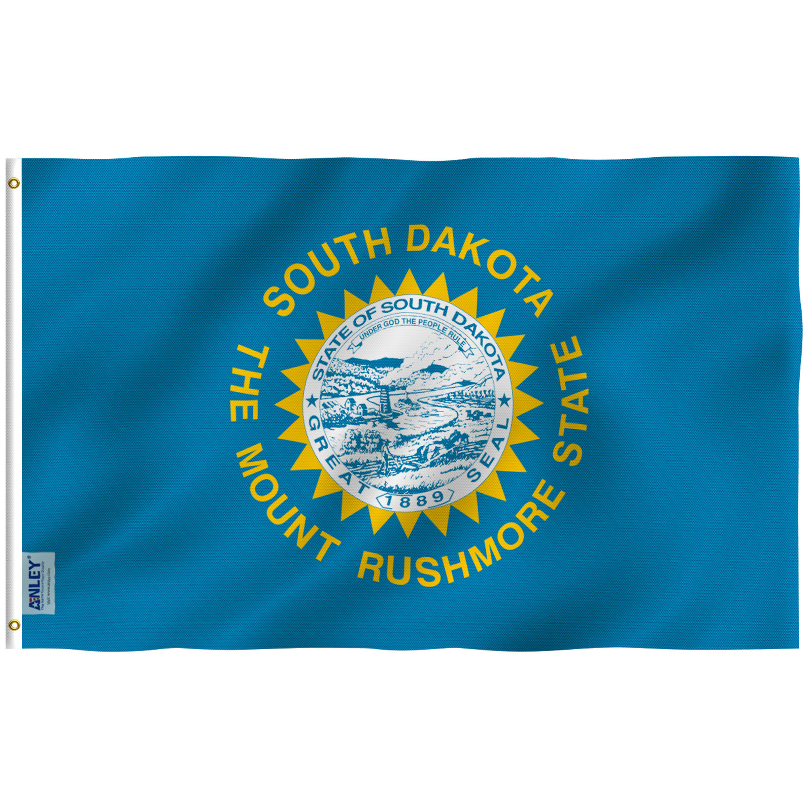 ANLEY Fly Breeze 3X5 Foot South Dakota State Flag - South Dakota SD ...