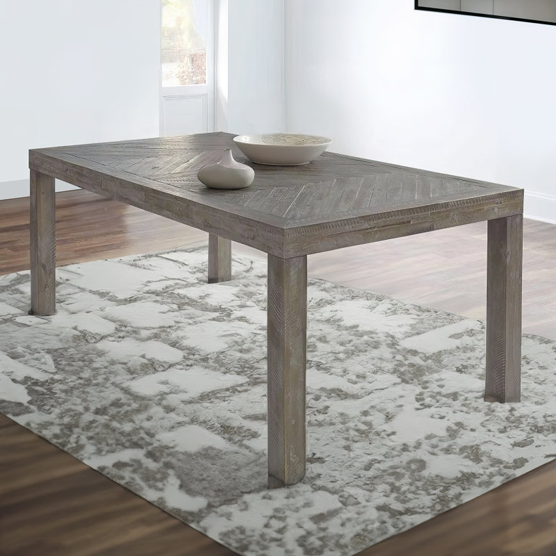 Birch Lane™ Williar Extendable Acacia Solid Wood Dining Table & Reviews ...