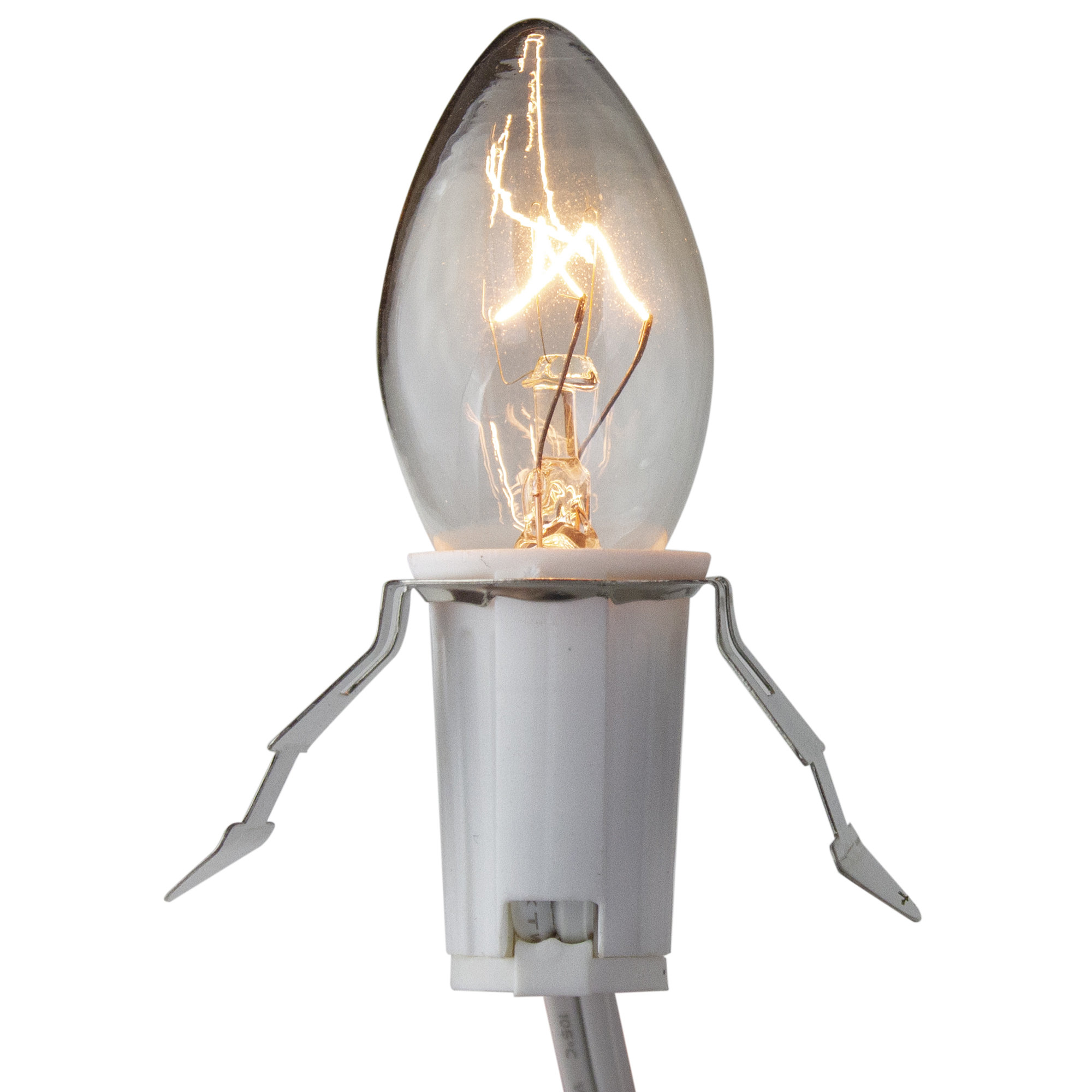 Northlight Seasonal Christmas Village Replacement C7 Single Light Cord ...