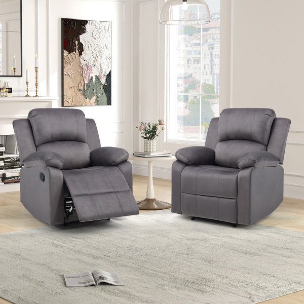Handle / Lever Manual Recline Recliners You'll Love | Wayfair