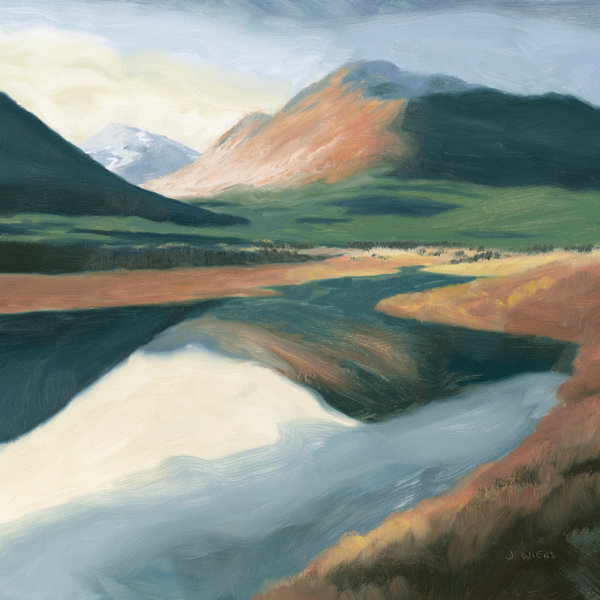 Alpen Home High North by James Wiens - Wrapped Canvas Painting ...