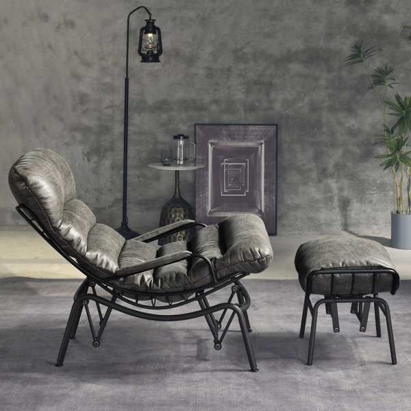 17 Stories Matigan Metal Rocking Chair | Wayfair