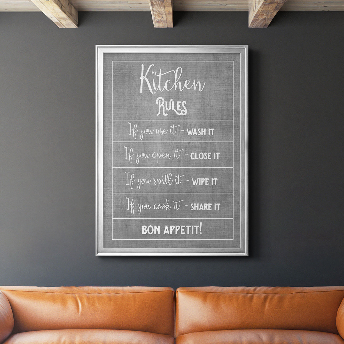 Wexford Home Bon Appetit Premium Framed Print - Ready To Hang - Wayfair ...