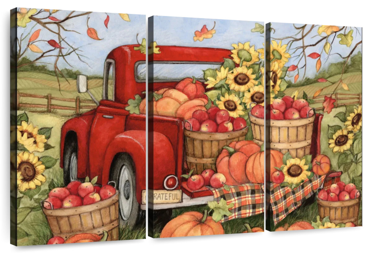 The Holiday Aisle® Lelend Truckin Along II | Wayfair