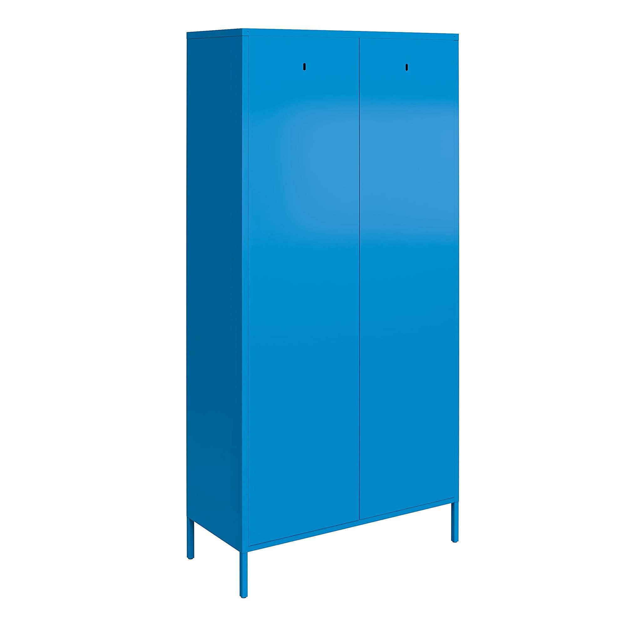 Latitude Run® Tall 2 Door Metal Locker Cabinet | Wayfair