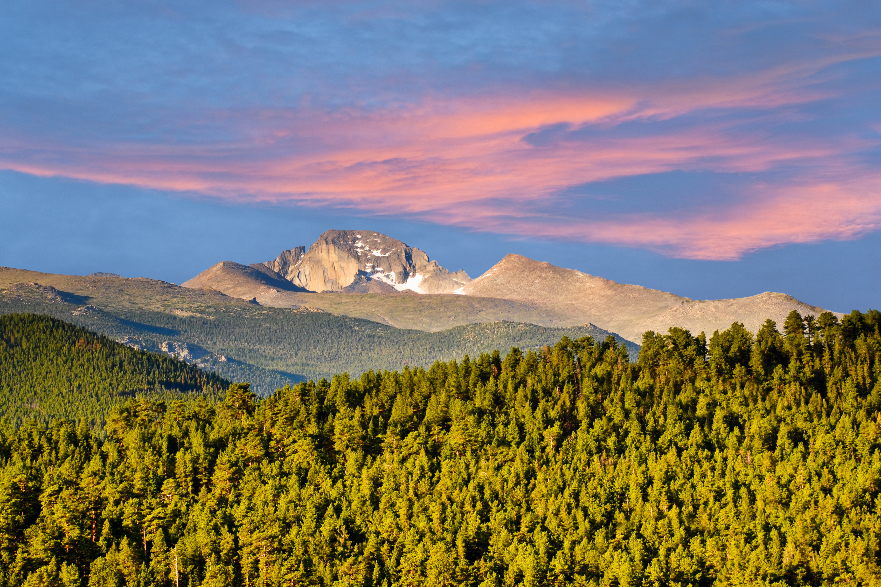Alpen Home Longs Peak At Sunrise by JeffGoulden - Art Prints | Wayfair ...