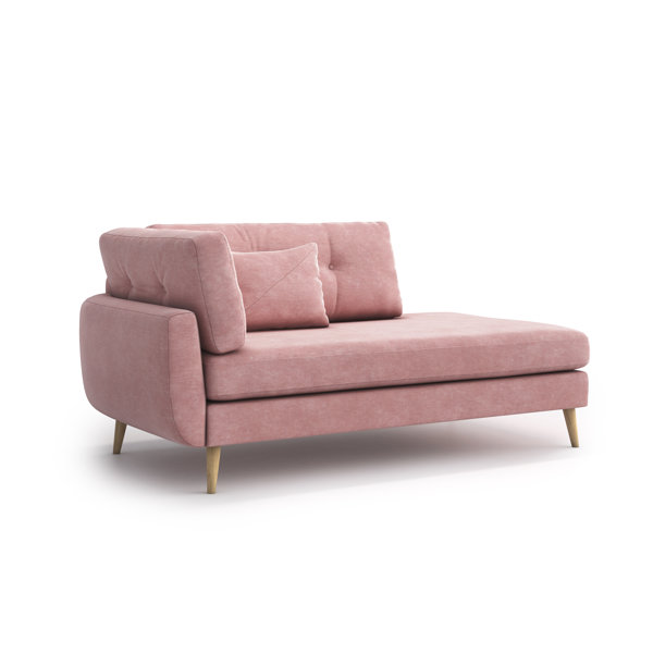 Hashtag Home Lindel Upholstered Chaise Lounge & Reviews | Wayfair.co.uk