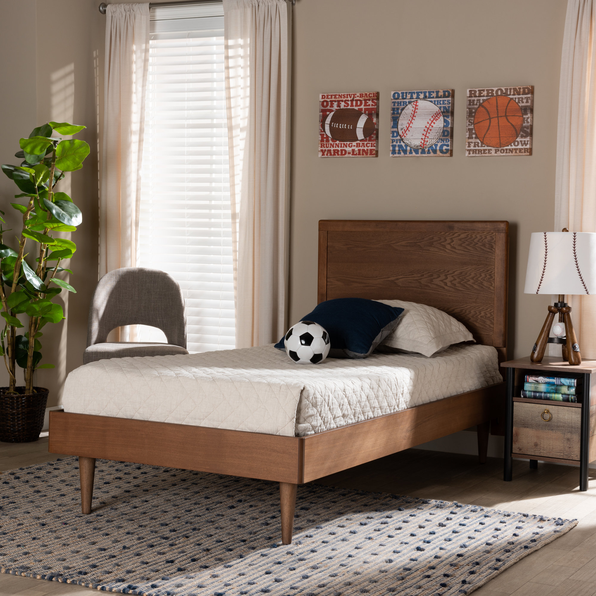 George Oliver Kogan Twin Platform Bed - Wayfair Canada