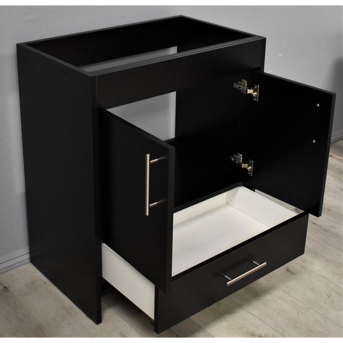MTDVanities 29" Free-Standing Single Bathroom Vanity Base Only | Wayfair