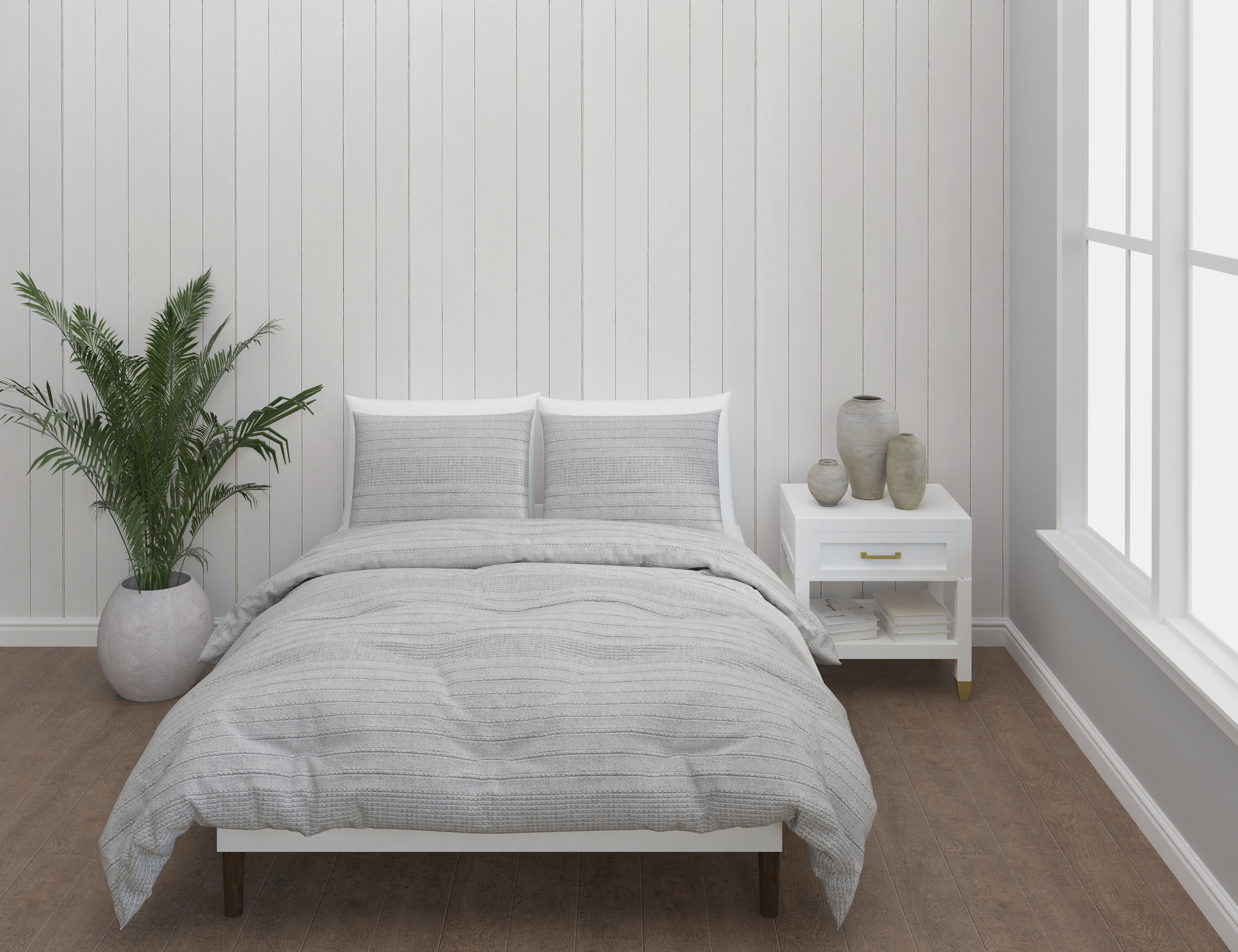 Laurel and Mayfair Standard Cotton Comforter Set & Reviews - Wayfair Canada