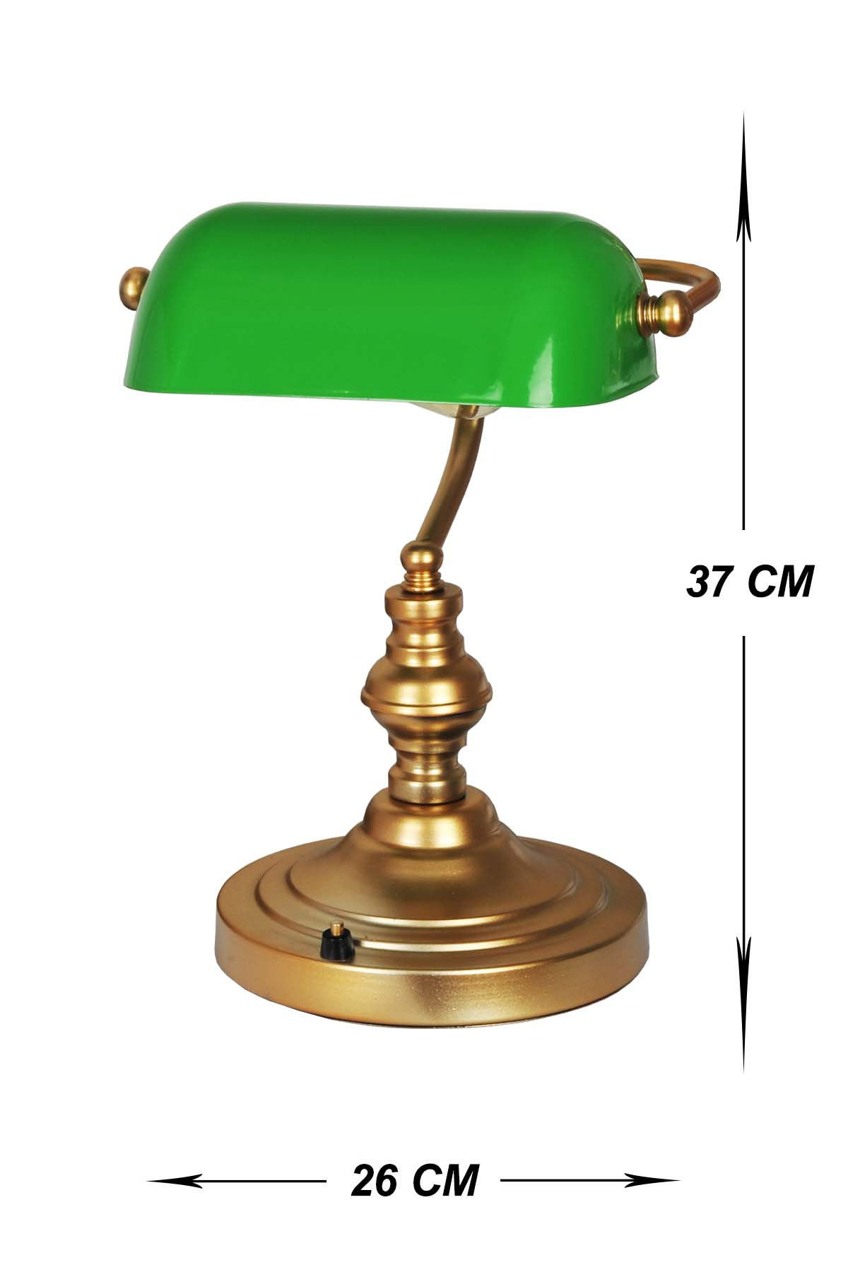 East Urban Home Metal Table Bankers Lamp | Wayfair