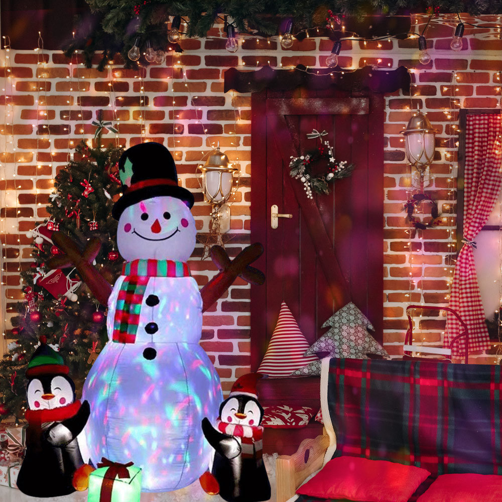 The Holiday Aisle® PMU Christmas - Holiday Inflatable Decorations 6ft ...