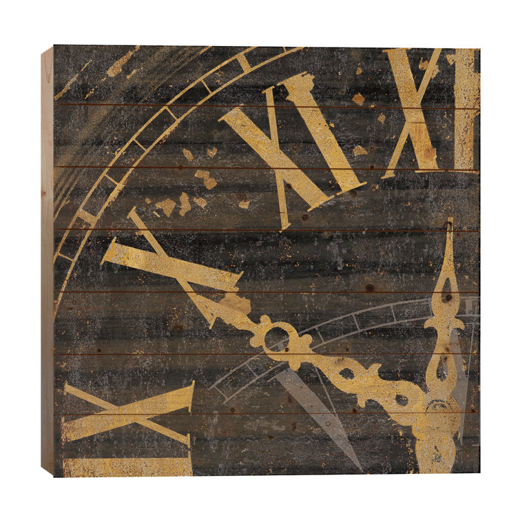 Red Barrel Studio® Roman Numerals II On Wood by Russell Brennan Graphic ...