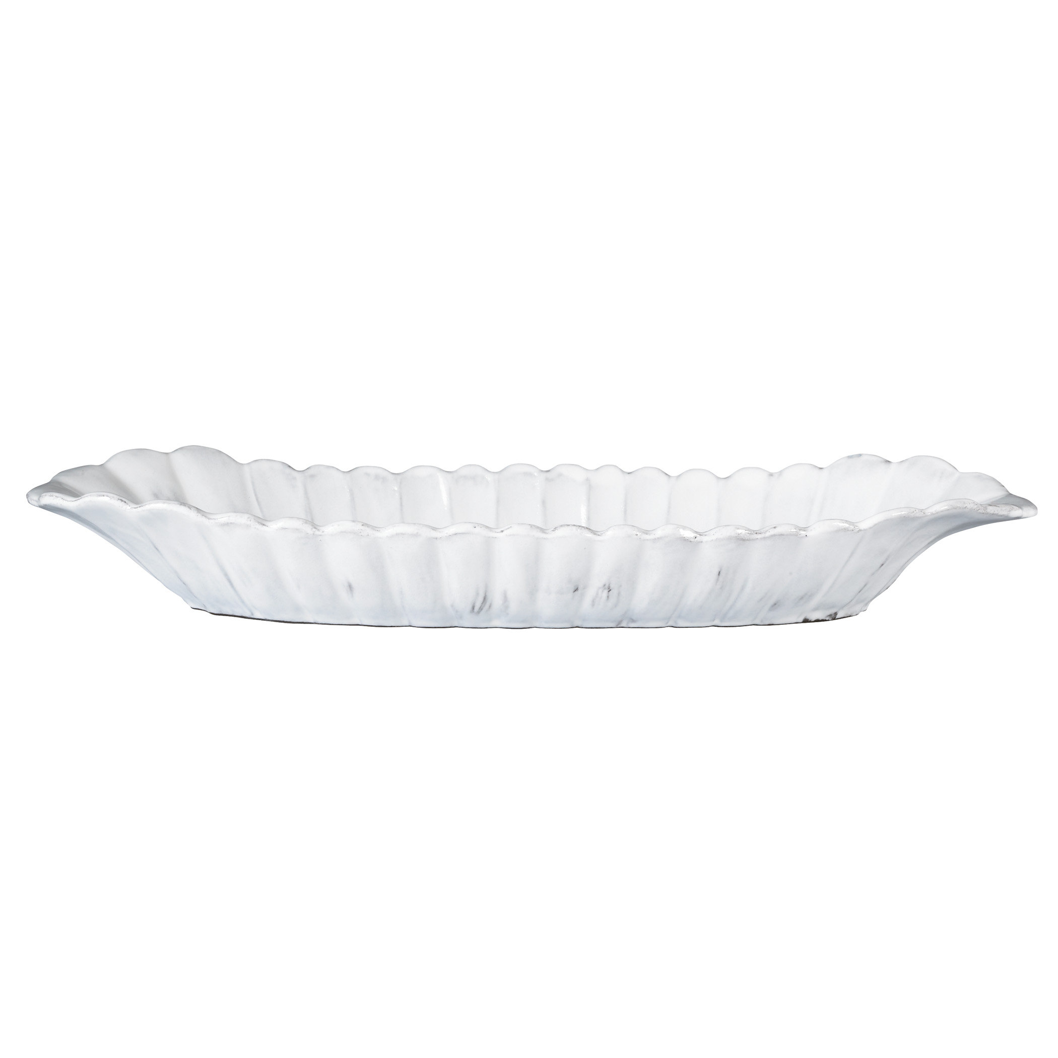 VIETRI Incanto Scallop Bread Server Platter | Wayfair