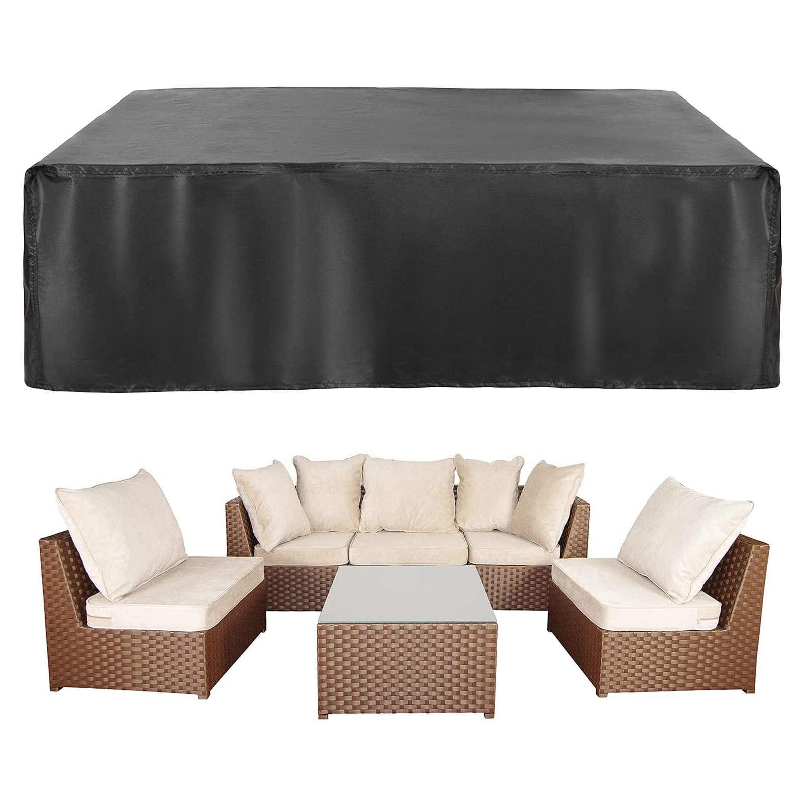 Arlmont & Co. Durable Patio Dining Set Cover | Wayfair