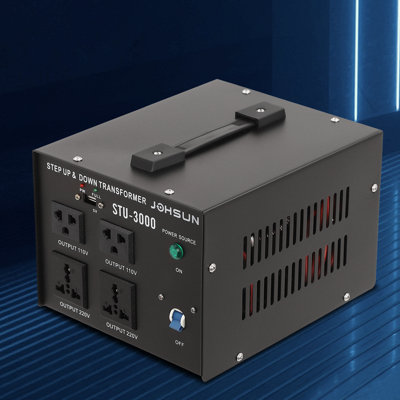 JOYDING 3000W Step Up/Down Power Converter Transformer 110V to 220V USB ...