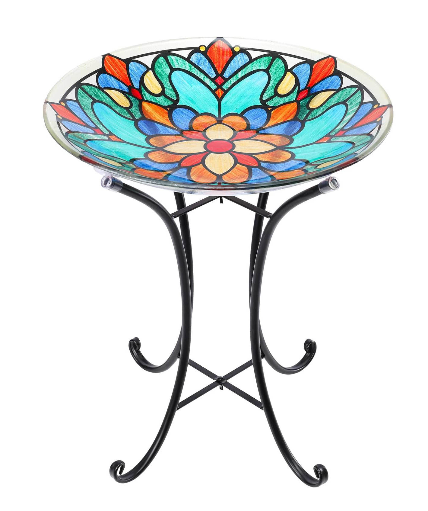 World Menagerie Bird Bath-Bird Baths For Outdoors Glass Large Bird Bath ...