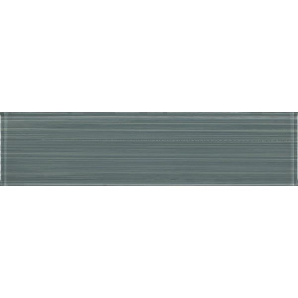 Dovecove Kelvin 3" x 12" Crystal Glass Bamboo Look Subway Wall Tile ...