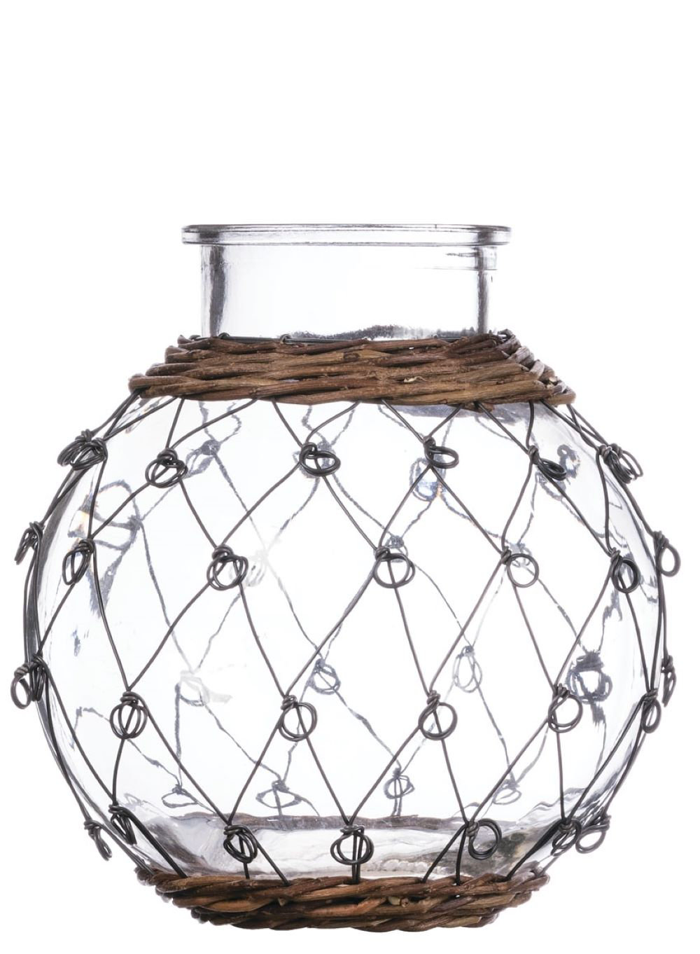 Williston Forge Ashippun Wire Pattern Container Decorative Bottles ...