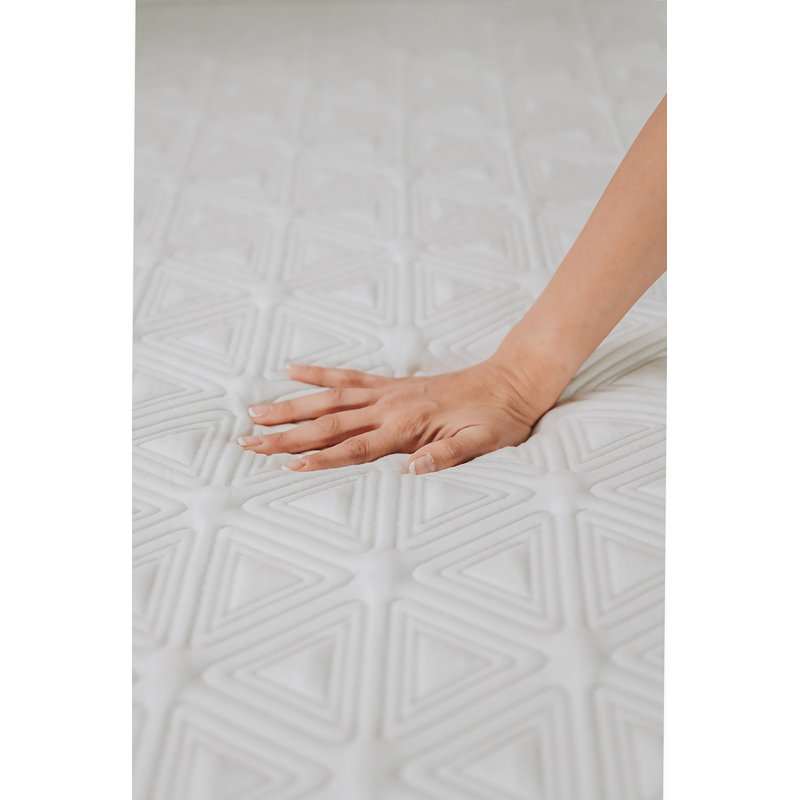 Alwyn Home Colver Queen 8" Firm Memory Foam Mattress Ventilated Panels ...