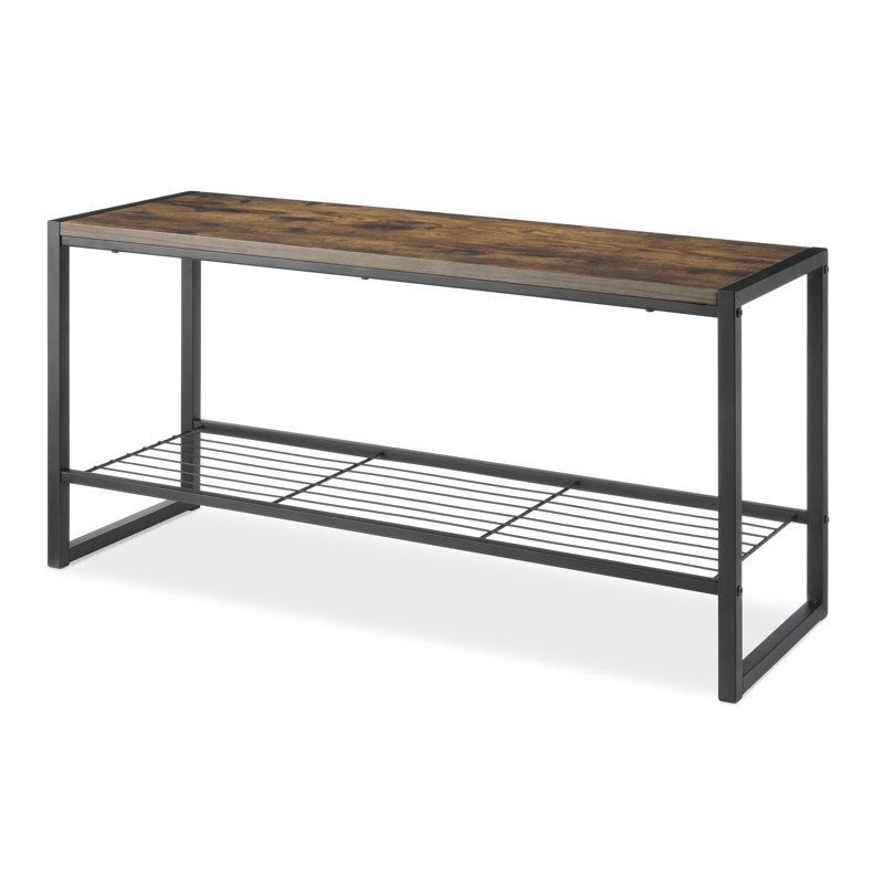 Union Rustic Stamey Manufactured Wood Bench & Reviews | Wayfair