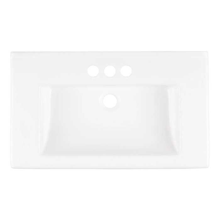 Signature Hardware 24" Fircrest Single Bathroom Vanity with Integral ...
