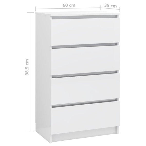 17 Stories Alejandria 70cm Wide Sideboard | Wayfair.ie